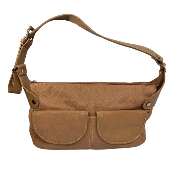 Maxx New York | Bags | Maxx New York Light Brown Tan Leather Purse Shoulder Bag | Poshmark